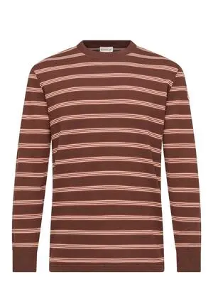 Moncler Striped Cotton Crew Neck Sweatshirt - Multicolor