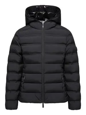 Moncler Alete Hooded Short Down Jacket - Black