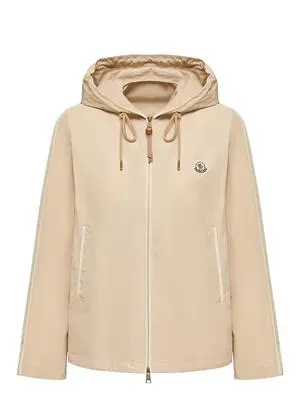 Moncler Sarracenia Hooded Jacket - Beige