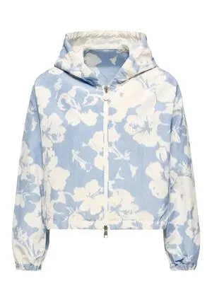 Moncler Noisetier Chiné Hooded Jacket - Multicolor