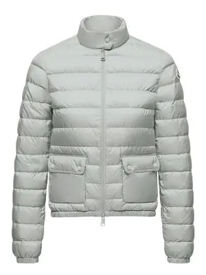 Moncler Lans Packable Short Down Jacket - Grey