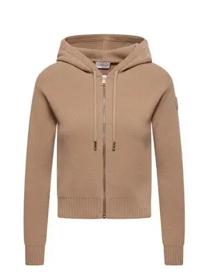 MONCLER MONCLER COLLECTION Cashmere And Wool Zip-Up Hoodie