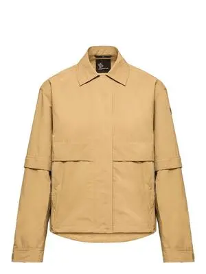 Moncler Aubenas 2-in-1 Shirt Jacket Beige