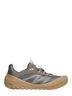 Moncler Trailgrip Lp Suede & Nubuck Sneakers - Grey