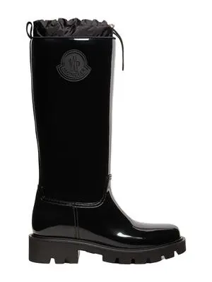 Moncler MONCLER COLLECTION Kickstream High Rain Boots Black