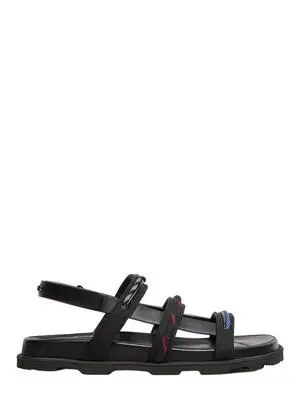 Moncler Vera Isla Nappa Leather Sandals - Black
