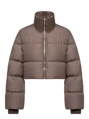 MONCLER + RICK OWENS Cyclopic Short Down Jacket - Brown