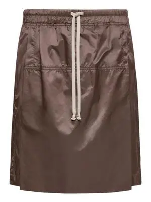 MONCLER + RICK OWENS Kiltshorts Skort - Brown