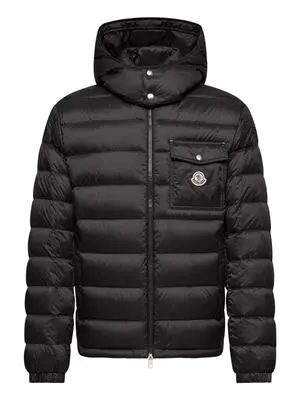 Moncler Verith Hooded Short Down Jacket - Black