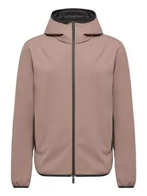 Moncler Ciampolin Hooded Down Jacket - Brown