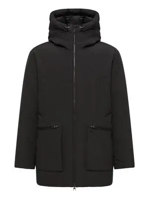 Moncler Aurino Mid-length Parka - Black