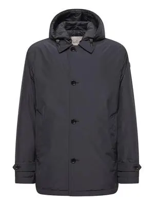 Moncler Evrine Hooded Down Parka - Blue