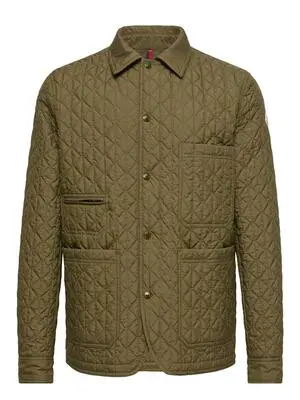 Moncler MONCLER COLLECTION Theoline Diamond-Quilted Jacket Green