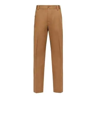 Moncler Tailored Cotton Pants - Beige