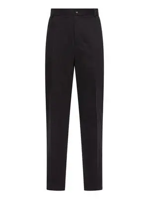 Moncler Tailored Cotton Pants Black