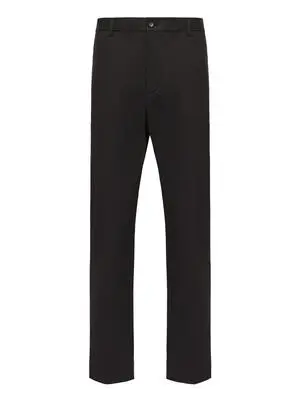 Moncler Technical Cotton Blend Pants - Black