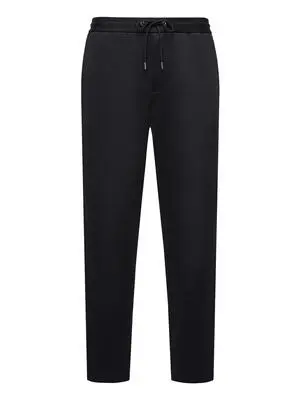 Moncler Logo Jogging Trousers - Black