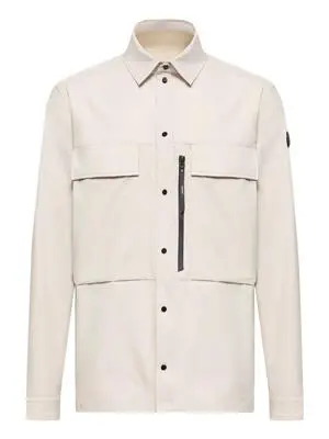Moncler Shirt Jacket White