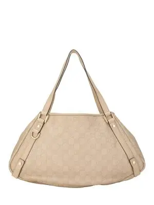 Gucci Guccissima Abbey Tote - Beige