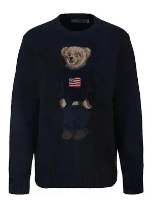 Polo Ralph Lauren Polo Bear" Knit Sweater - Blue