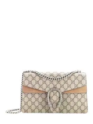 GUCCI Dionysus Bag Gg Coated Canvas Small Shoulder Bag