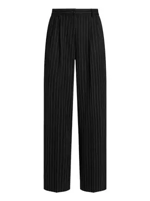 DOLCE & GABBANA Pinstripe Wool Trousers