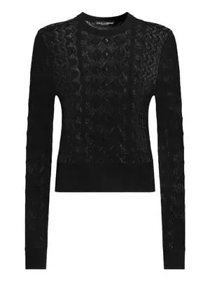 DOLCE & GABBANA Lace Pullover