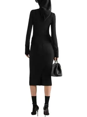 DOLCE & GABBANA Stretch Wool Skirt