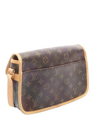 LOUIS VUITTON 2012 Monogram Sologne Crossbody Bag - Brown