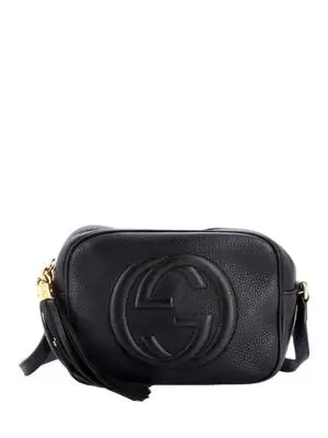 Gucci Soho Disco Leather Small Crossbody Bag - Black