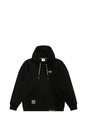 AAPE BY *A BATHING APE Moonface Logo Hoodie - Black