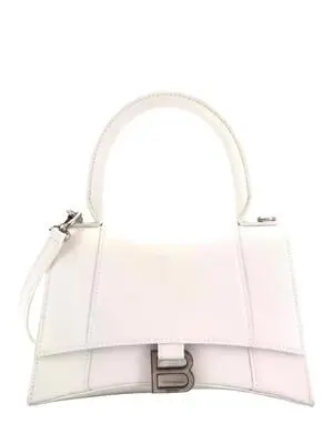 Balenciaga Balenciaga Hourglass Top Handle Bag White