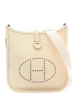 Hermès 2021 Clemence Evelyne 16 Amazone Crossbody Bag Neutrals