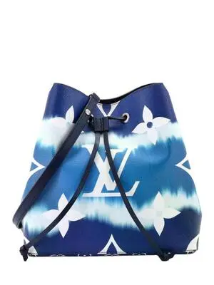 LOUIS VUITTON Monogram Giant Mm Bucket Bag - Blue