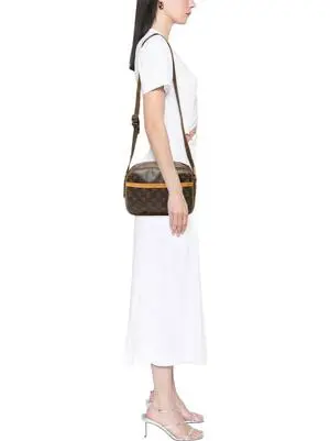 LOUIS VUITTON 2007 Monogram Reporter Pm Crossbody Bag - Brown