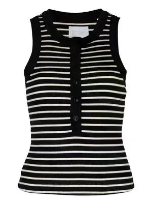 Citizens Of Humanity Citizens Of Humanity Caralyn Striped Tank Top Black