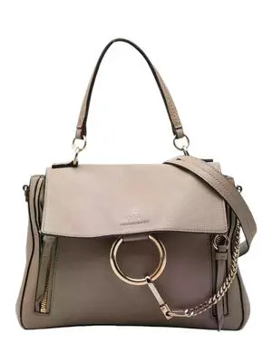 Chloé 2017 Small Leather Faye Day Satchel - Brown
