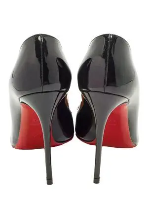 CHRISTIAN LOUBOUTIN Pigalle Follies Pointed-toe Pumps - Black