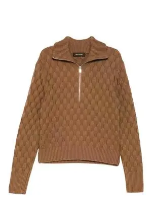 WALES BONNER Acoustic Jumper - Brown