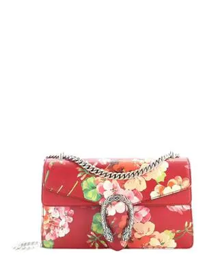 GUCCI Dionysus Bag Blooms Print Leather Small Shoulder Bag