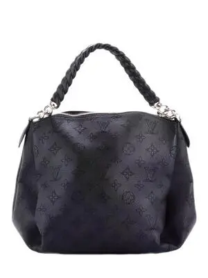 LOUIS VUITTON Babylone Handbag Mahina Leather Bb Hobo Bag