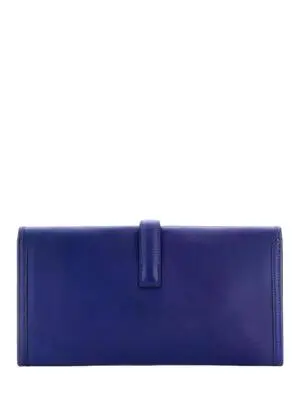 Hermès Jige Elan Swift 29 Clutch Bag - Blue