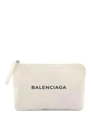 BALENCIAGA Balenciaga Leather Everyday Pouch M Clutch Bag
