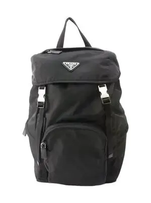 Prada Tessuto Backpack - Black