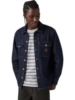 LEVI'S Relaxed Long-sleeve Denim Worker Shirt - Rinse Work Repeat