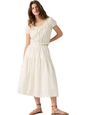 LEVI'S Leonie Midi Skirt - Cloud Dancer