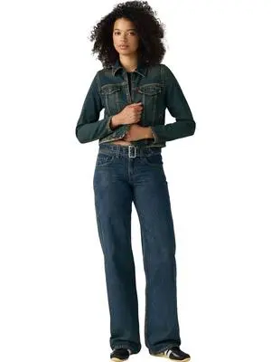 LEVI'S Superlow Loose Belted Jeans - Silver Lode
