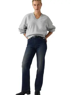 LEVI'S 723 High-rise Straight Leg Jeans - Lost Letters