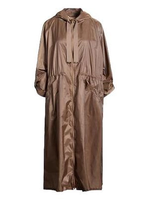 HERNO Woman Overcoat & Trench Coat Taupe Size 6 Polyamide, Polyester