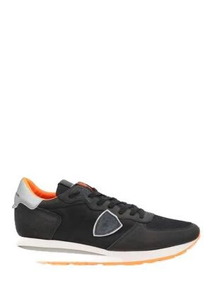 Philippe Model Sneakers Size Leather, Textile Fibers - Black